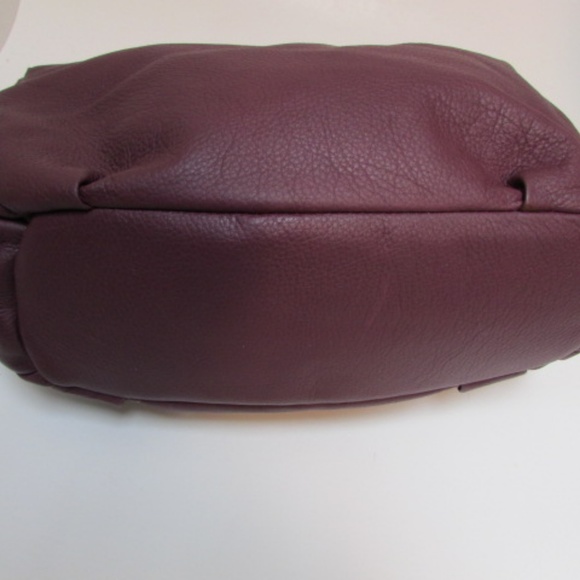 Prune | Bags | Prune Dark Burgundy Pebble Leather Shoulder Bag | Poshmark